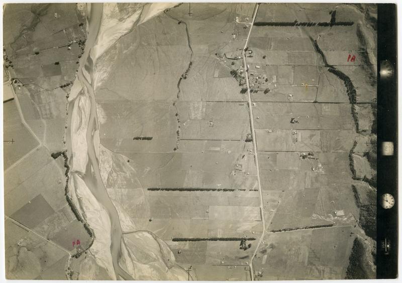 Aerial View, Whakatāne River, Rūātoki North - Whakatāne Museum ...