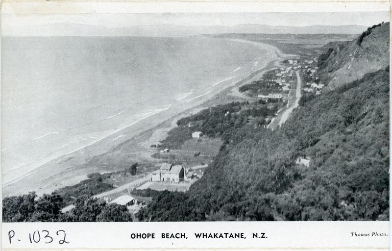Elevated View, Ōhope Beach - Whakatāne Museum Collections & Research