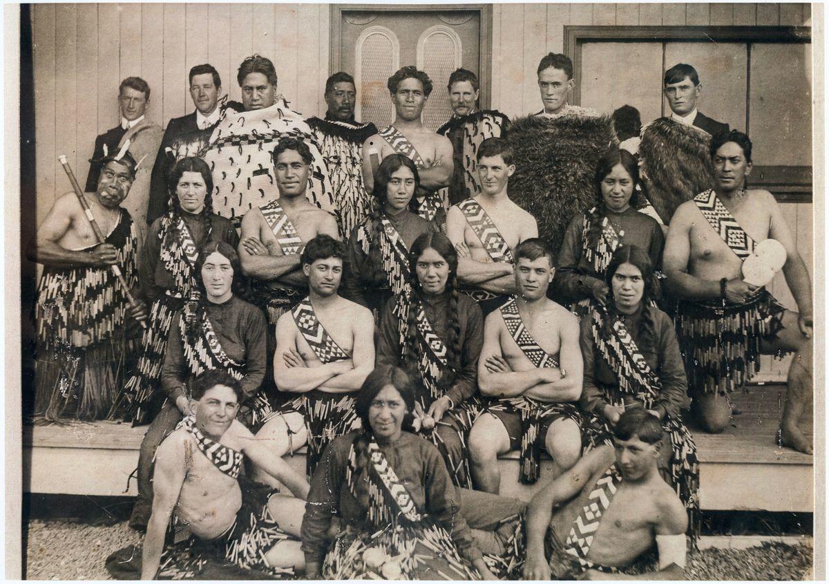 Group Portrait, Wairaka Waiata Group - Whakatāne Museum Collections ...