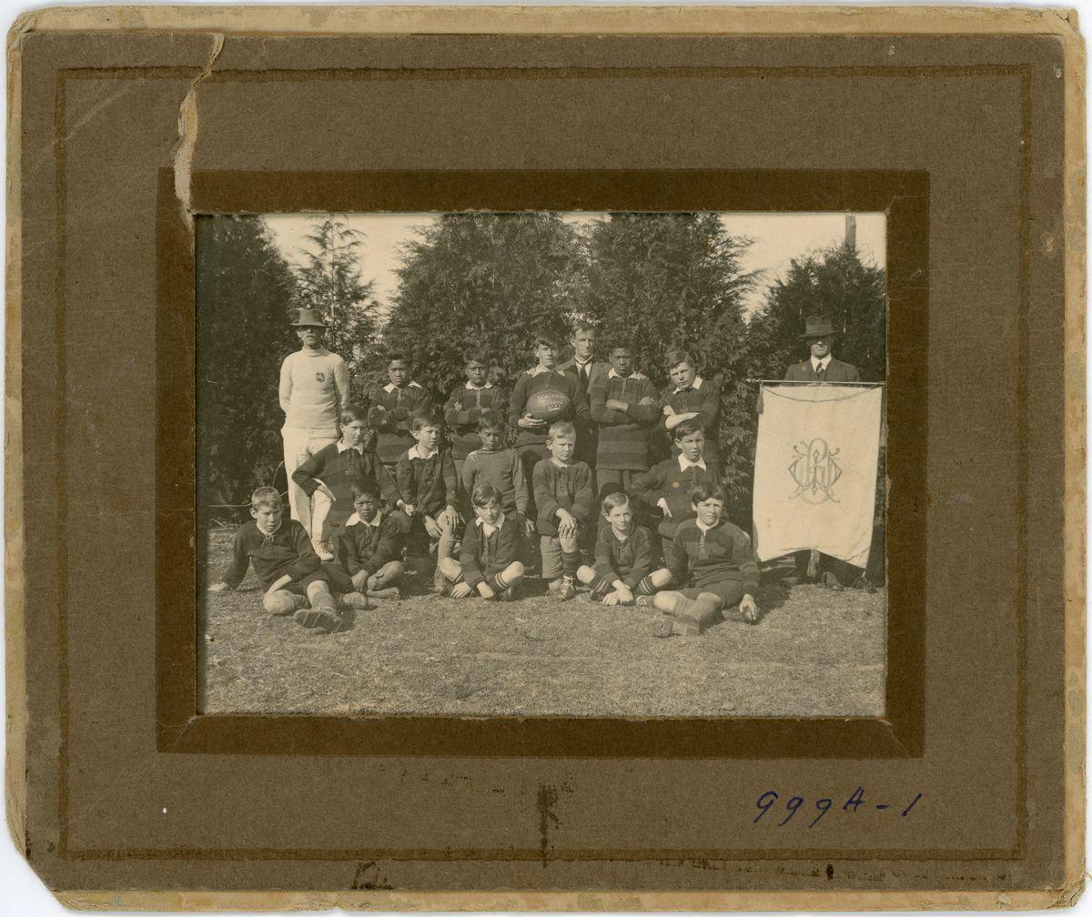Group Portrait, Waimana School Rugby Team - Whakatāne Museum ...