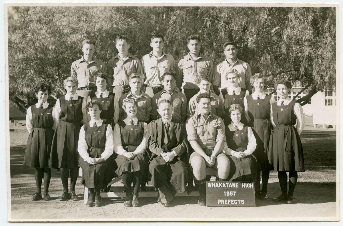 Group Portrait, 1958 Form V C Class, Whakatāne High School - Whakatāne ...