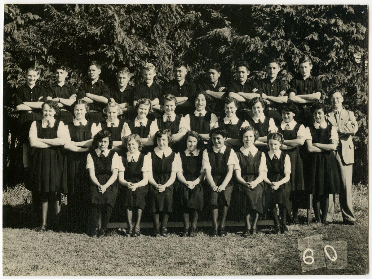 Group Portrait, Class, Whakatāne High School - Whakatāne Museum ...