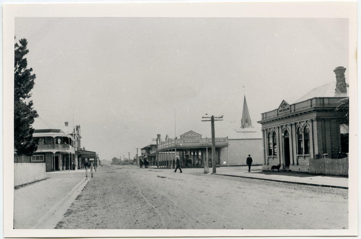 View, Church Street, Ōpōtiki - Whakatāne Museum Collections & Research