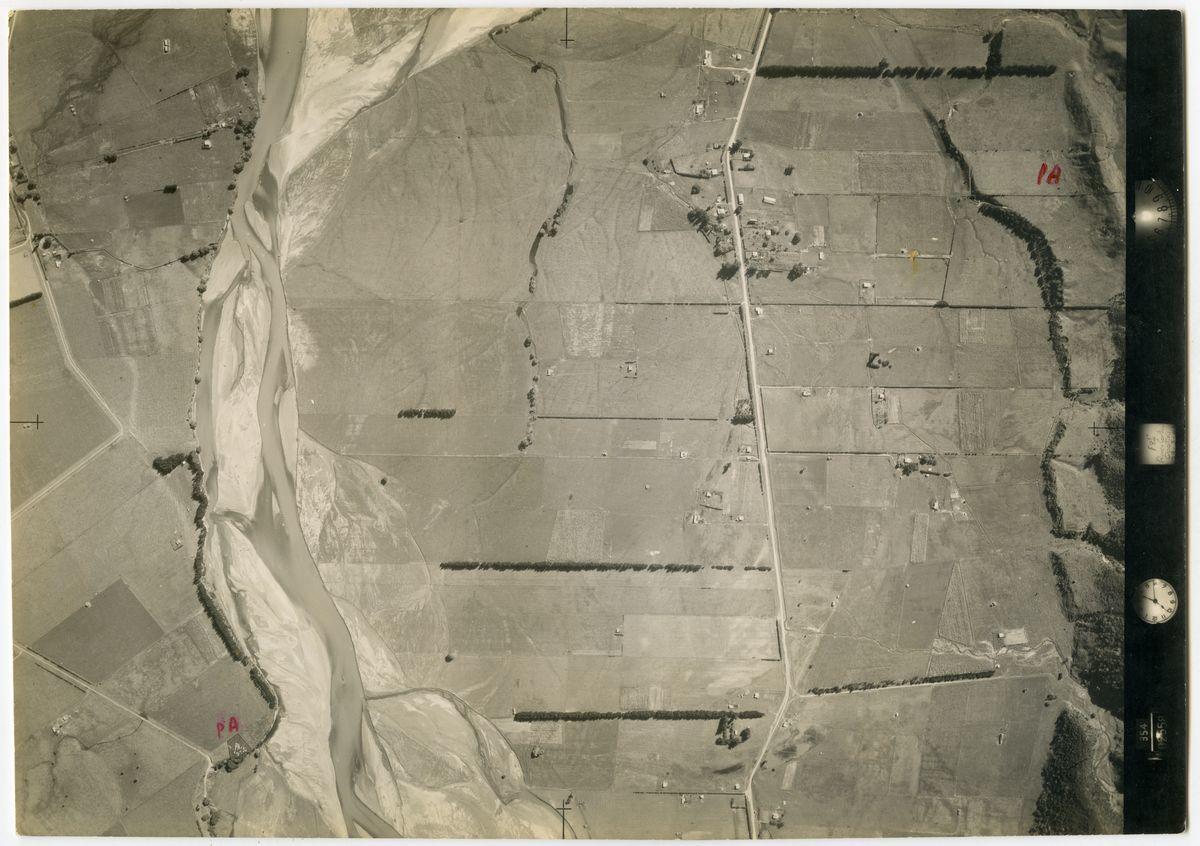 Aerial View, Whakatāne River, Rūātoki North - Whakatāne Museum ...