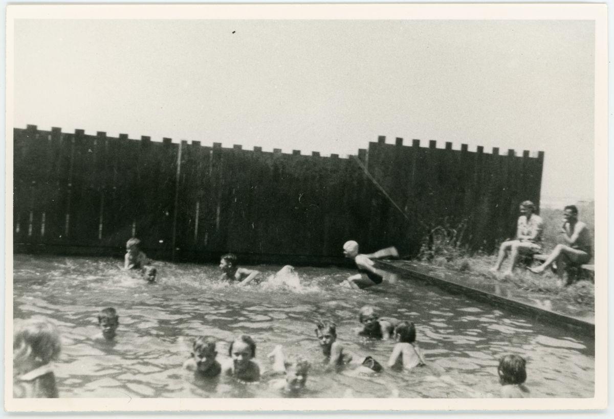 View, Swimming Pool, Awakeri School - Whakatāne Museum Collections ...