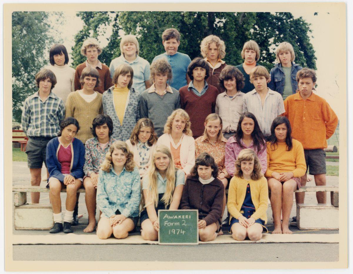 Group Portrait, Form 2 Class, Awakeri School - Whakatāne Museum ...