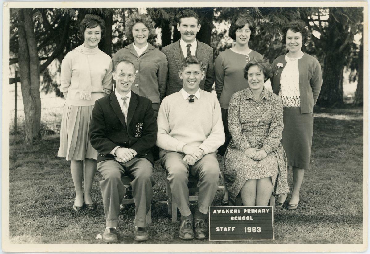 Group Portrait, Staff, Awakeri School - Whakatāne Museum Collections ...