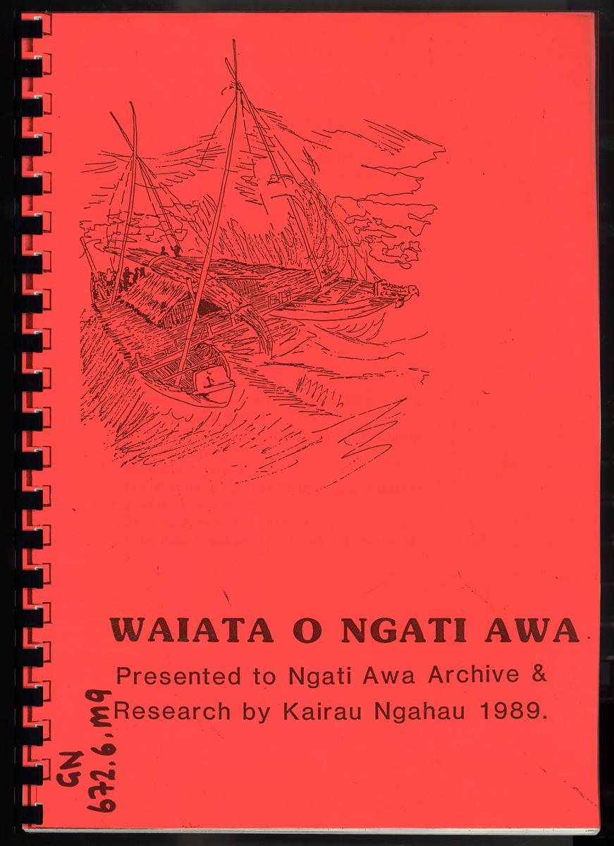 Waiata o Ngāti Awa - Whakatāne Museum Collections & Research